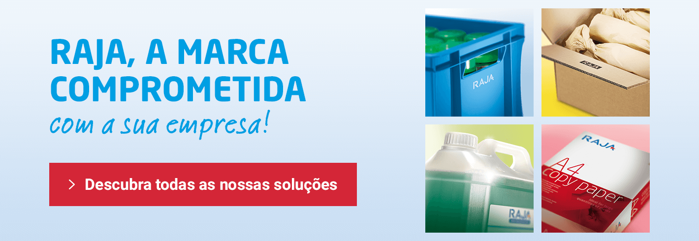 A RAJAPACK agora é RAJA | Nr 1 Europeu da Embalagem